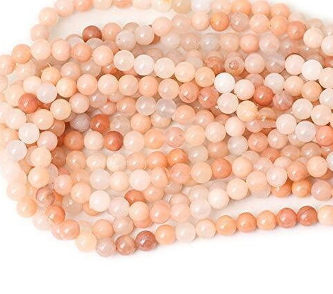 Pink Aventurine Beads Natural Stone Beads 8mm Round Beads 1mm Hole ...