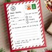Letter to Santa | Dear Santa | Printable Letter to Santa | Christmas ...