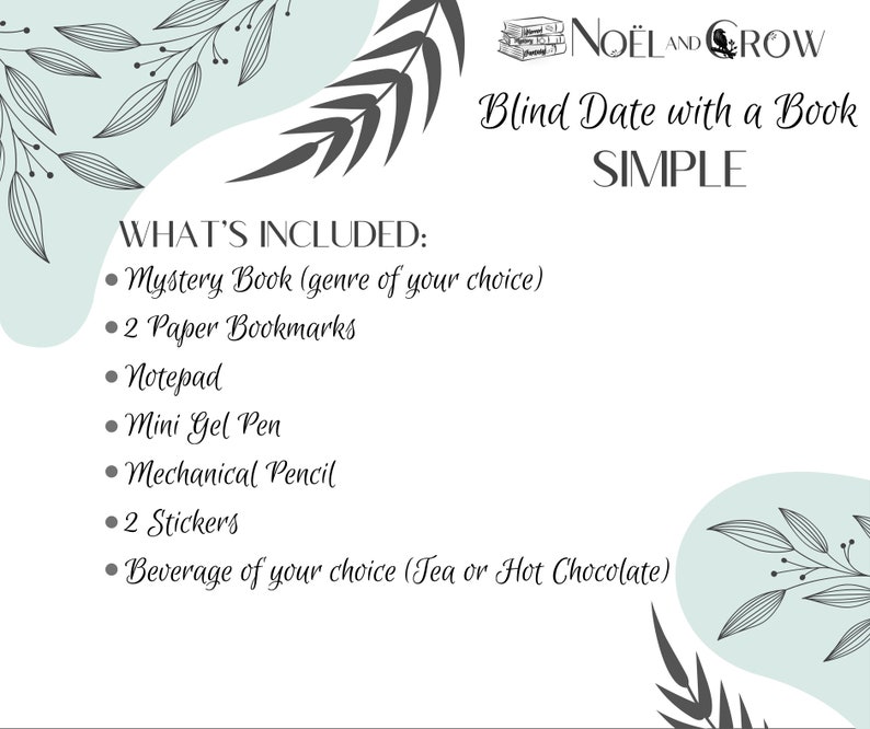 Blind Date With a Book Simple Bundle Pick Your Genre - Etsy