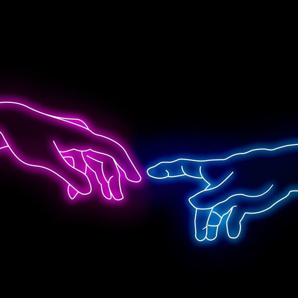 With God Neon Sign - Etsy