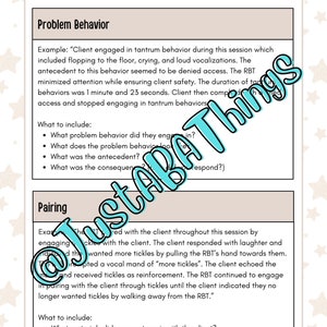 Session Note Outline - Etsy