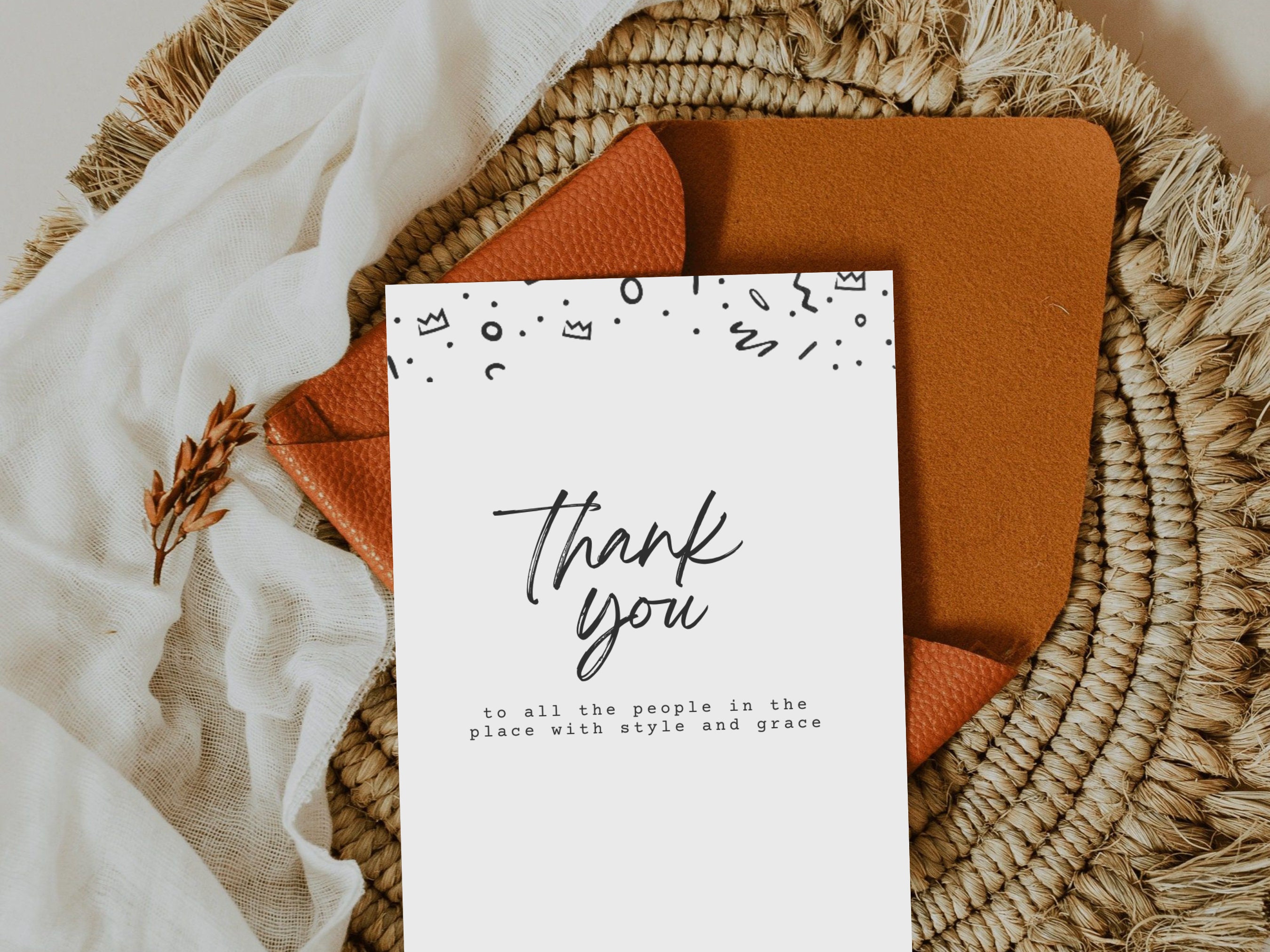 Notorious One Birthday Thank You Card Template, Notorious One Decor ...