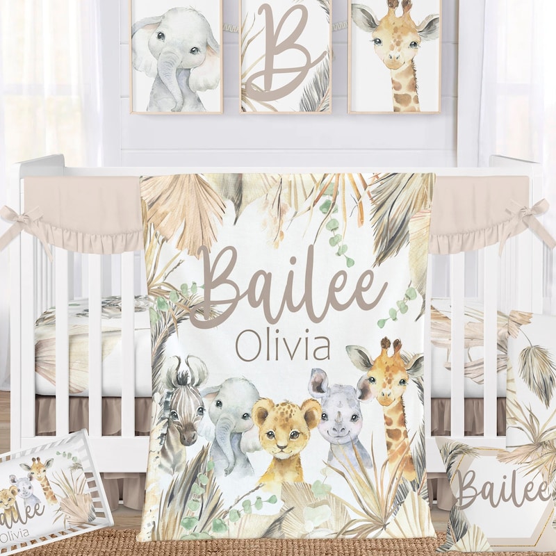 Giraffe Baby Bedding - Etsy