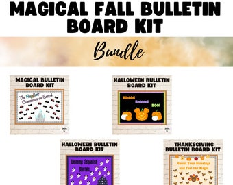 Fall Bulletin Board Kit - Etsy