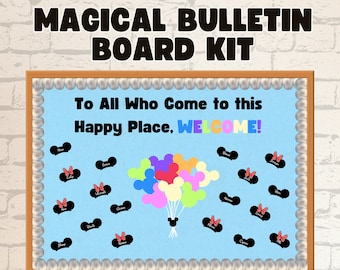 Magical Bulletin Board Kit Back to School | Classroom Decor Bundle ...