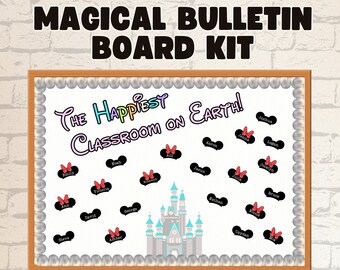 Magical Bulletin Board Kit, Mouse Classroom Decor Boho Classroom - Etsy