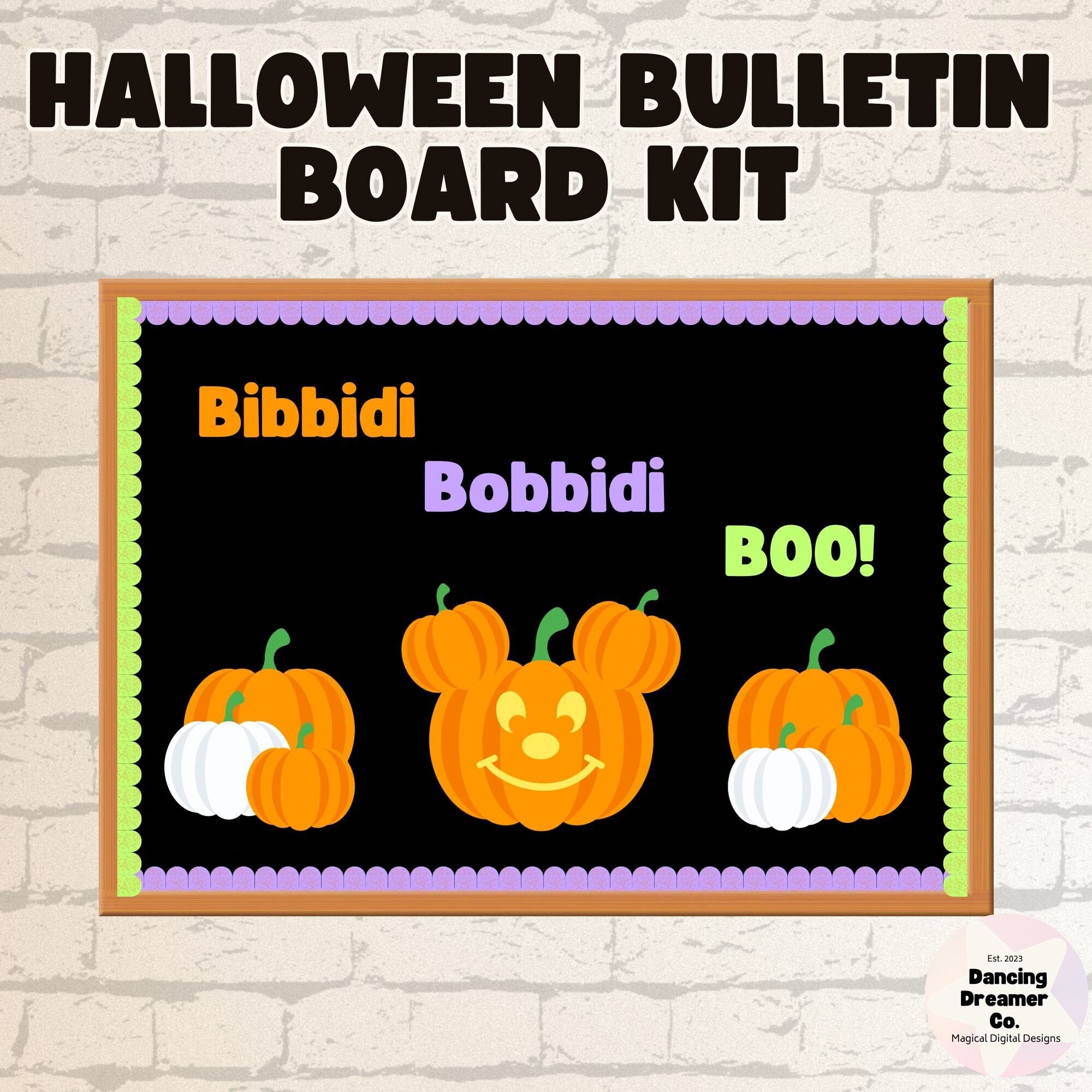 Halloween Bulletin Board Kit | Fall Bulletin Board | Bulletin Board ...