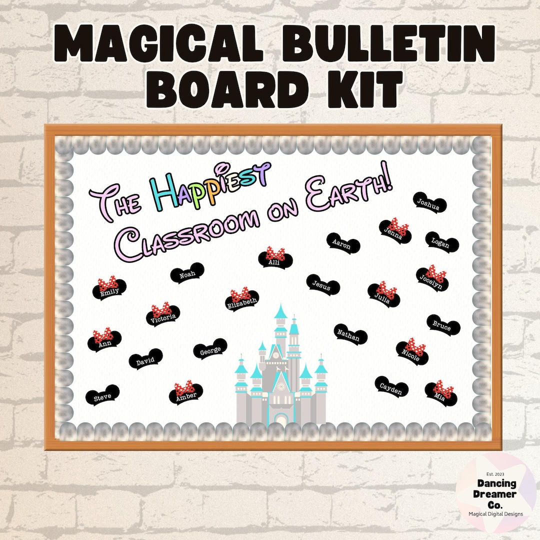 Magical Bulletin Board Kit Back to School Classroom Decor Bundle Fall ...