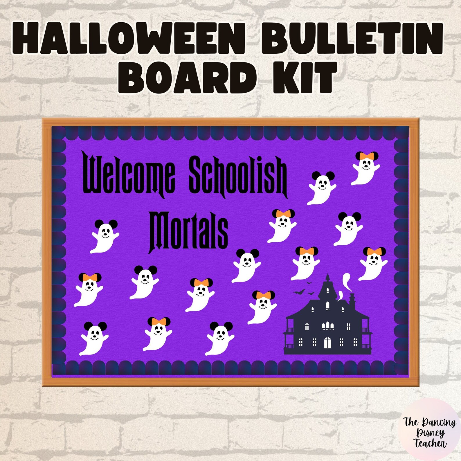 Halloween Bulletin Board Kit Fall Bulletin Board Bulletin - Etsy