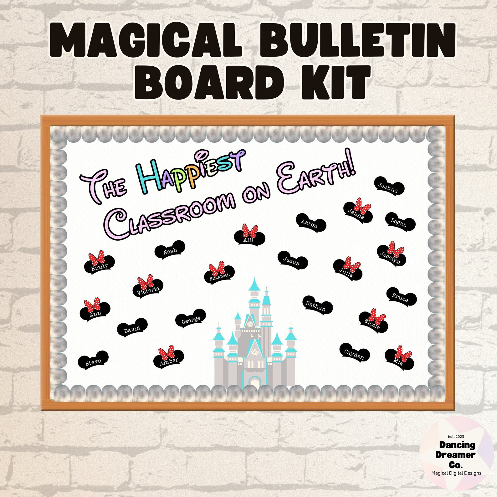 Magical Bulletin Board Kit Back to School Classroom Decor Bundle Fall ...
