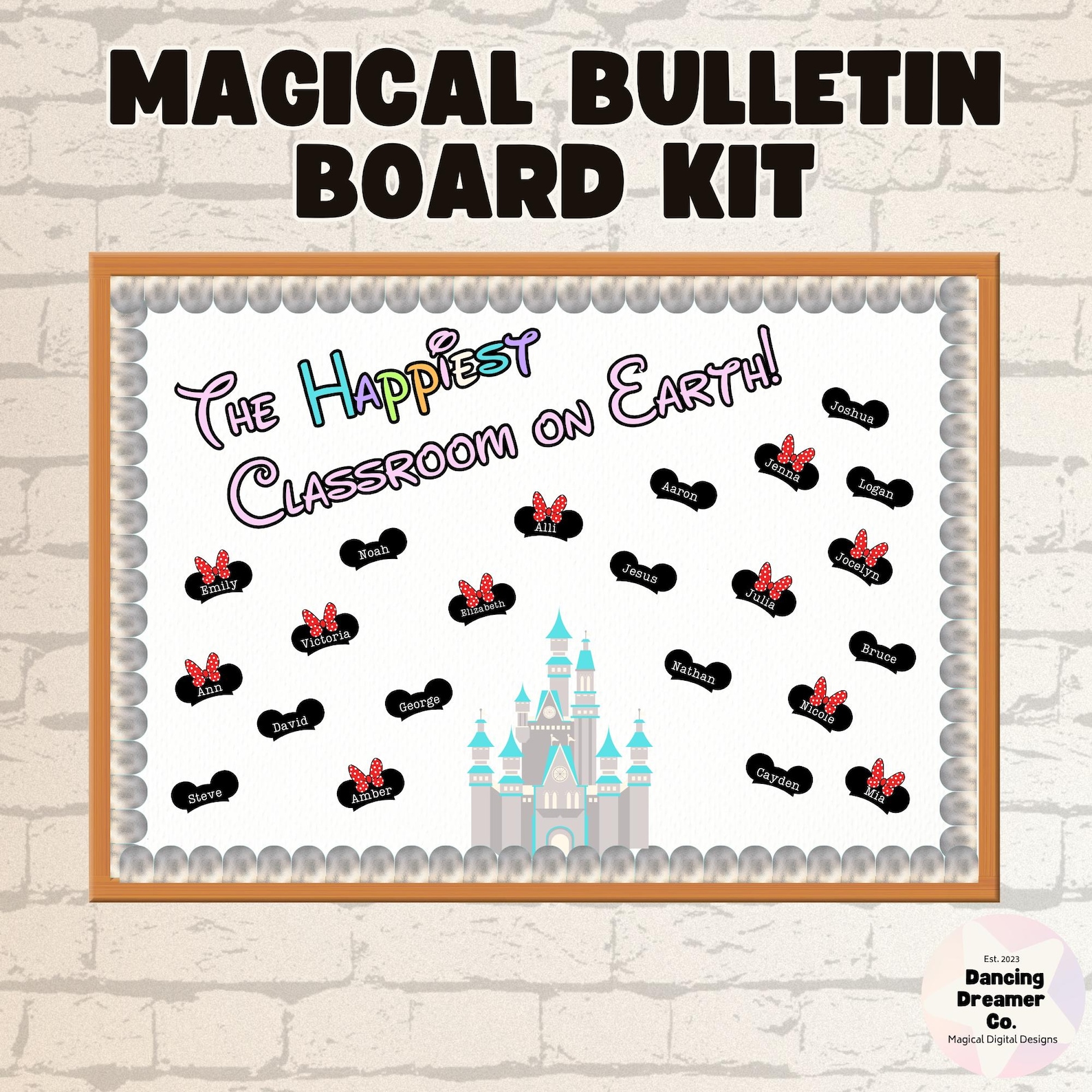 Magical Bulletin Board Kit Back to School | Classroom Decor Bundle ...