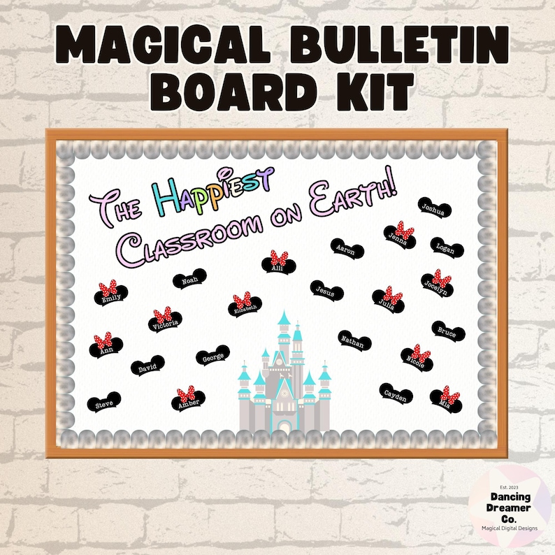 Magical Bulletin Board Kit Back to School | Classroom Decor Bundle ...