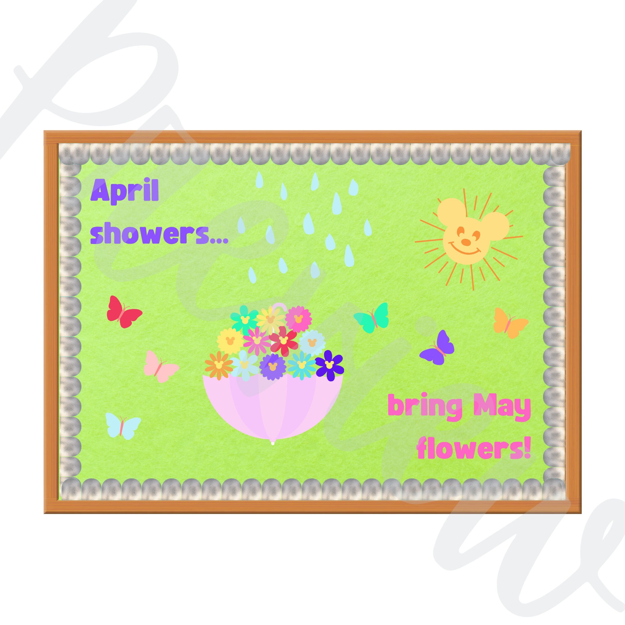 Magical Spring Bulletin Board - Etsy