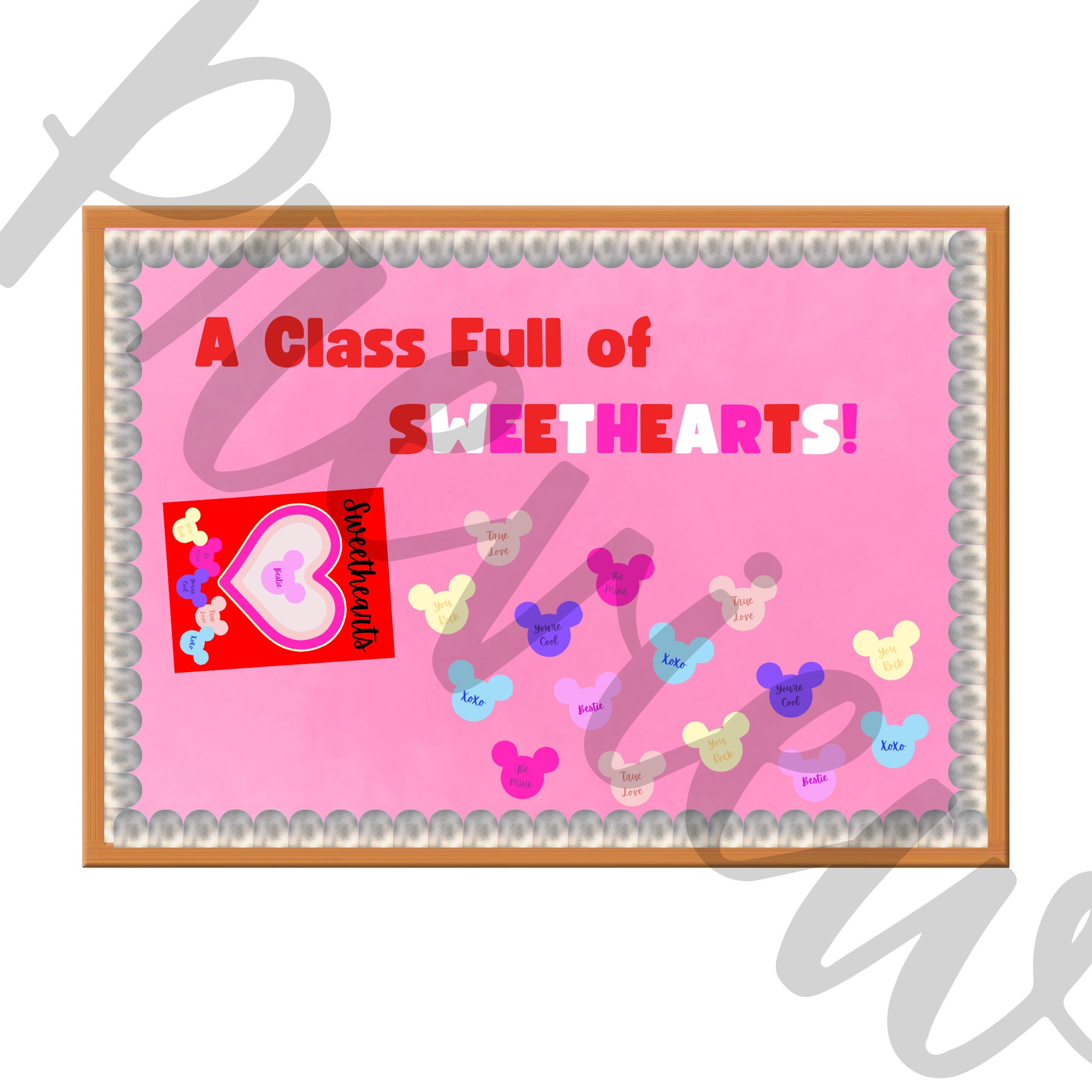 Valentines Day Bulletin Board Kit | Bulletin Board Kit | Bulletin Board ...