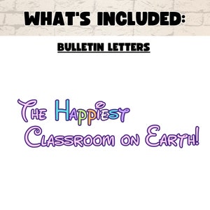 Magical Bulletin Board Kit Back to School Classroom Decor Bundle Fall ...