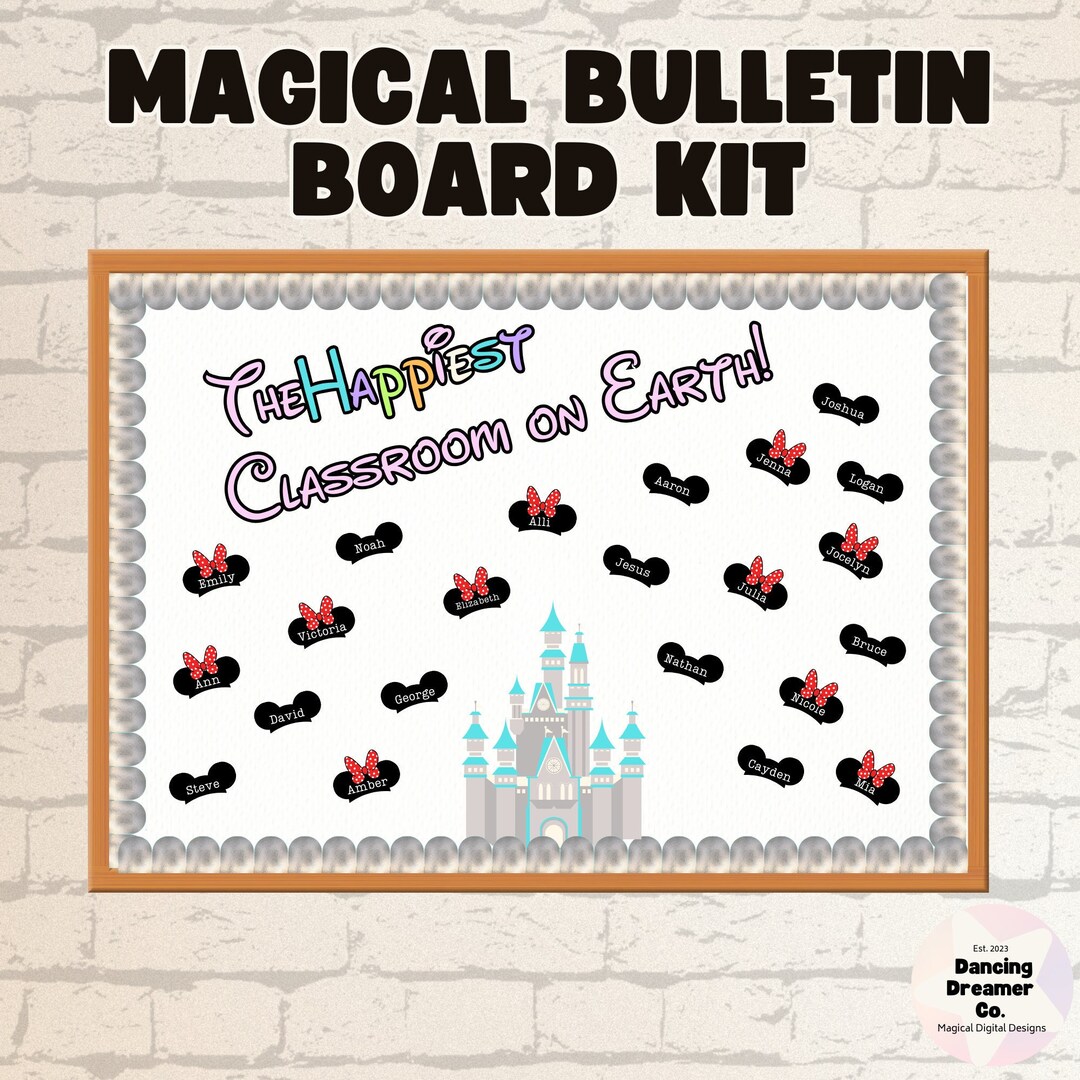 Magical Bulletin Board Kit Back to School Classroom Decor Bundle Fall ...