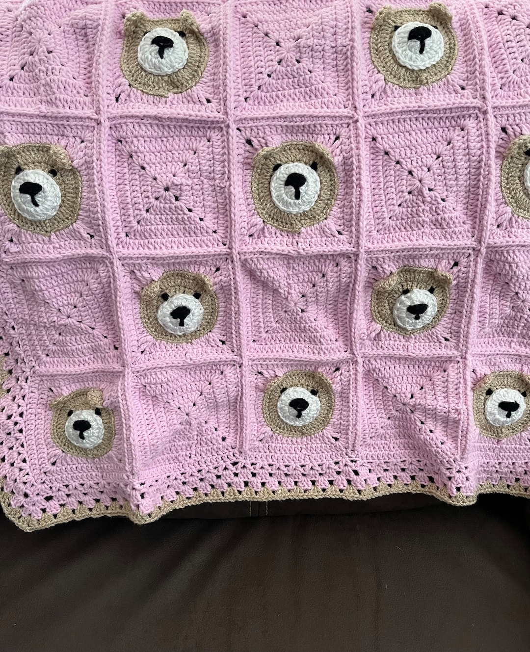 Baby Teddy Bear Blanket - Etsy