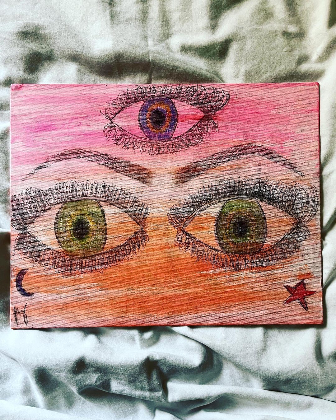 Trippy No.2 Third Eye - Etsy