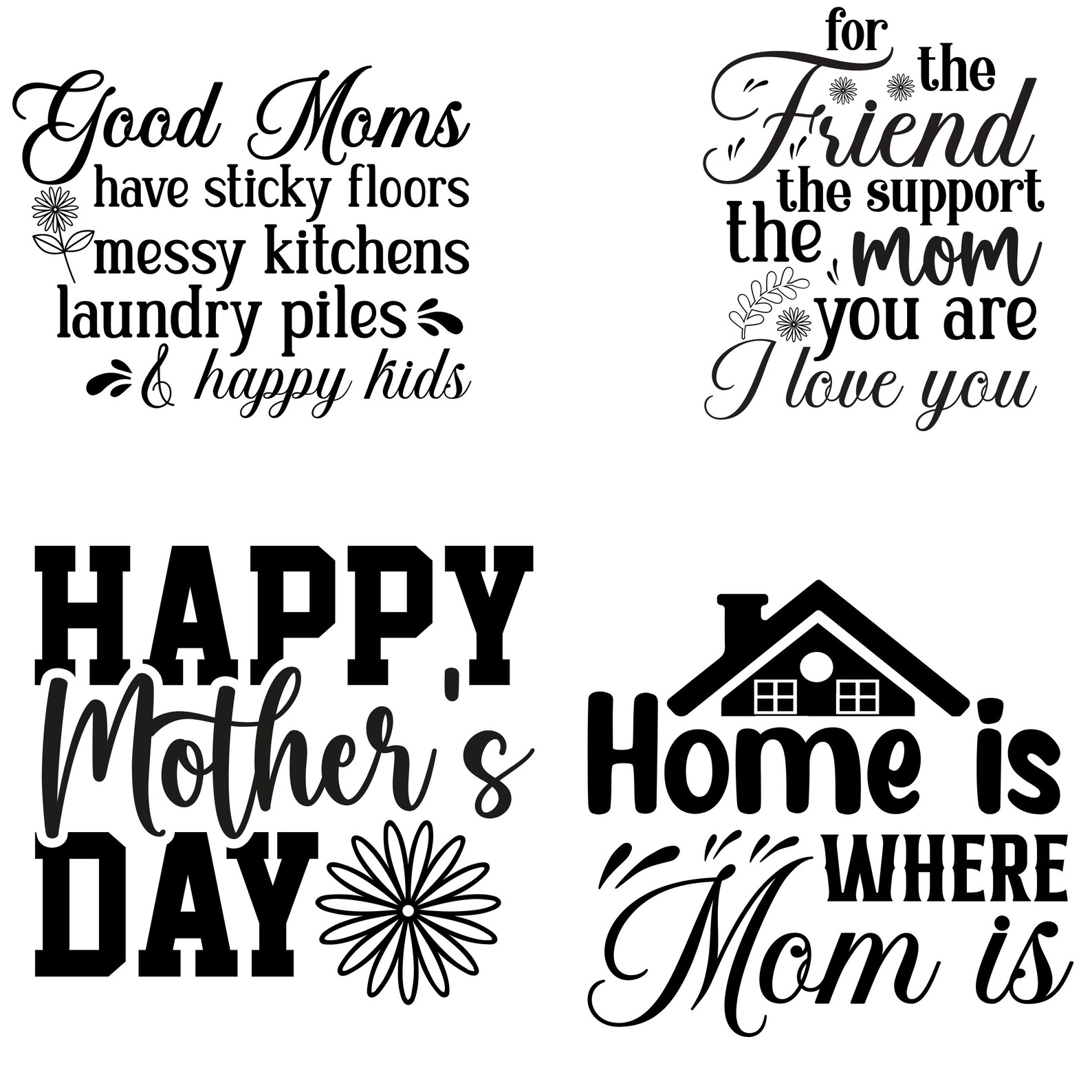 Mothers Day Quotes Svg Bundle Big Mothers Day Quotes Svg Bundle