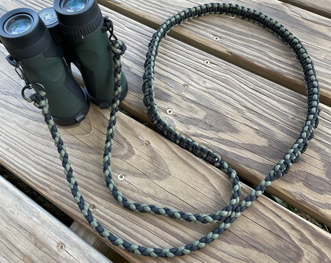 Paracord Binocular Lanyard With Barbed Wire Design - Etsy