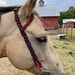 Paracord and Leather One Ear Horse Bridle - Etsy