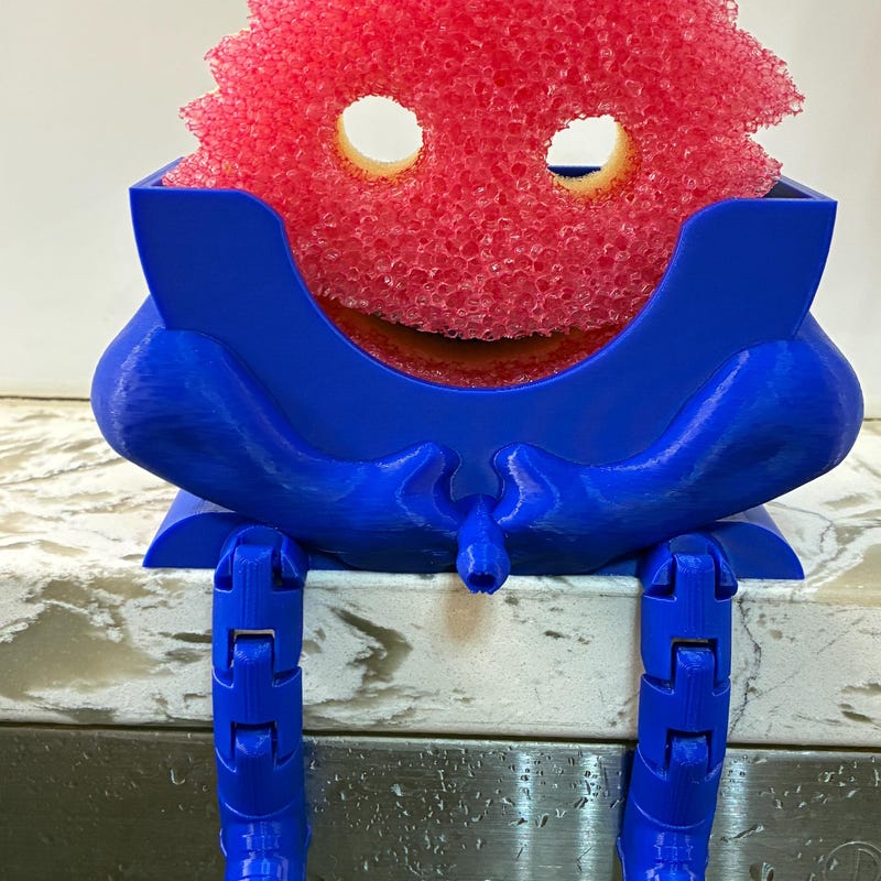 Scrub Daddy Sponge Holder Pee Stl - Etsy