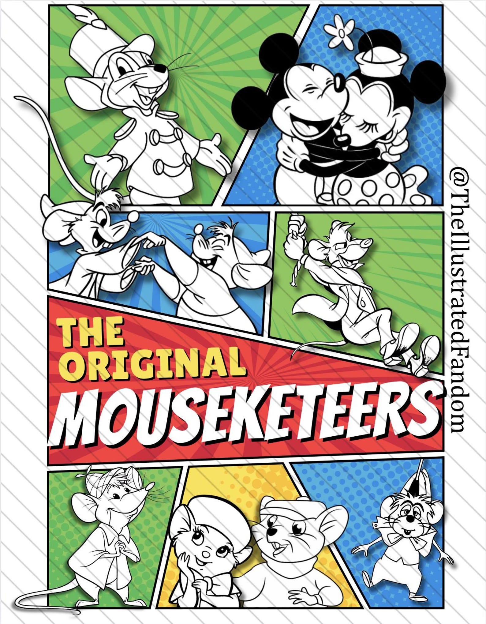 Original Mouseketeers PNG – Classic Cartoon Mice Download for Shirts ...