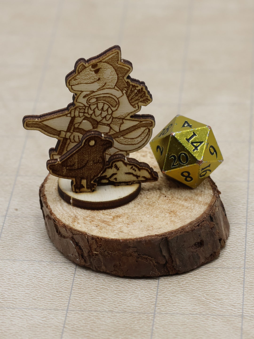 Lizardfolk Ranger Miniature Dungeons and Dragons - Etsy