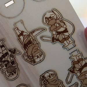 Bandit Miniature (set of 6) | Dungeons and Dragons | Dnd | Pathfinder ...