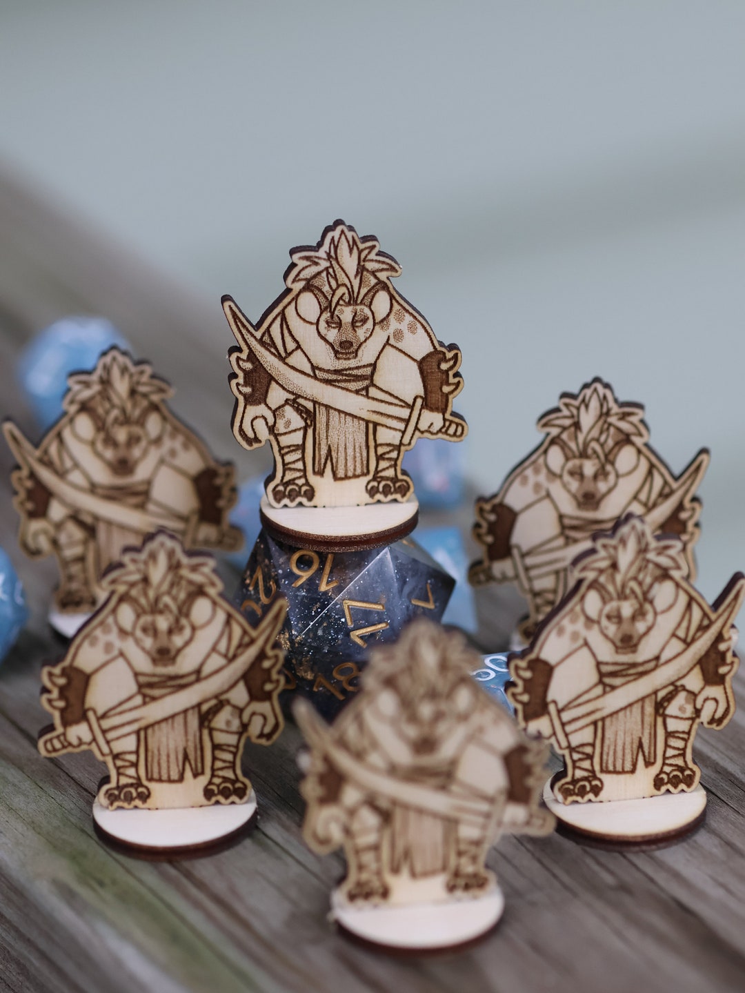 Gnoll Miniature Set (6): TTRPG Dnd Monster Standees - Etsy
