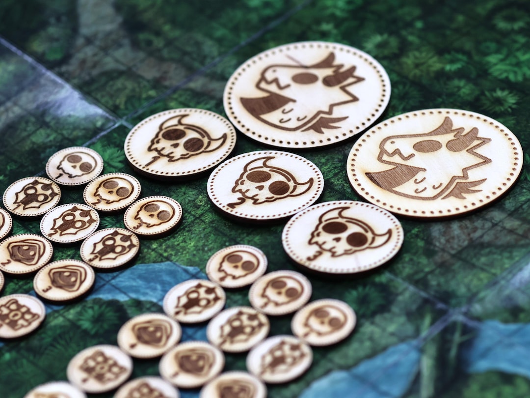 Monster Tokens (53 Pieces): Dnd, Pathfinder, TTRPG Accessories ...