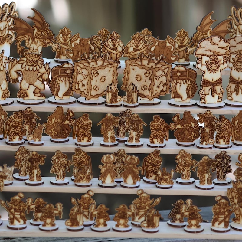Miniature Figure Dnd Sets - Etsy