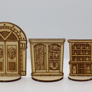 Tavern Terrain Set (25 Pieces): Dnd Fantasy Props, Terrain Standees - Etsy