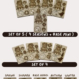 Eladrin Warlock Miniatures (set of 5) | Spring | Summer | Autumn ...