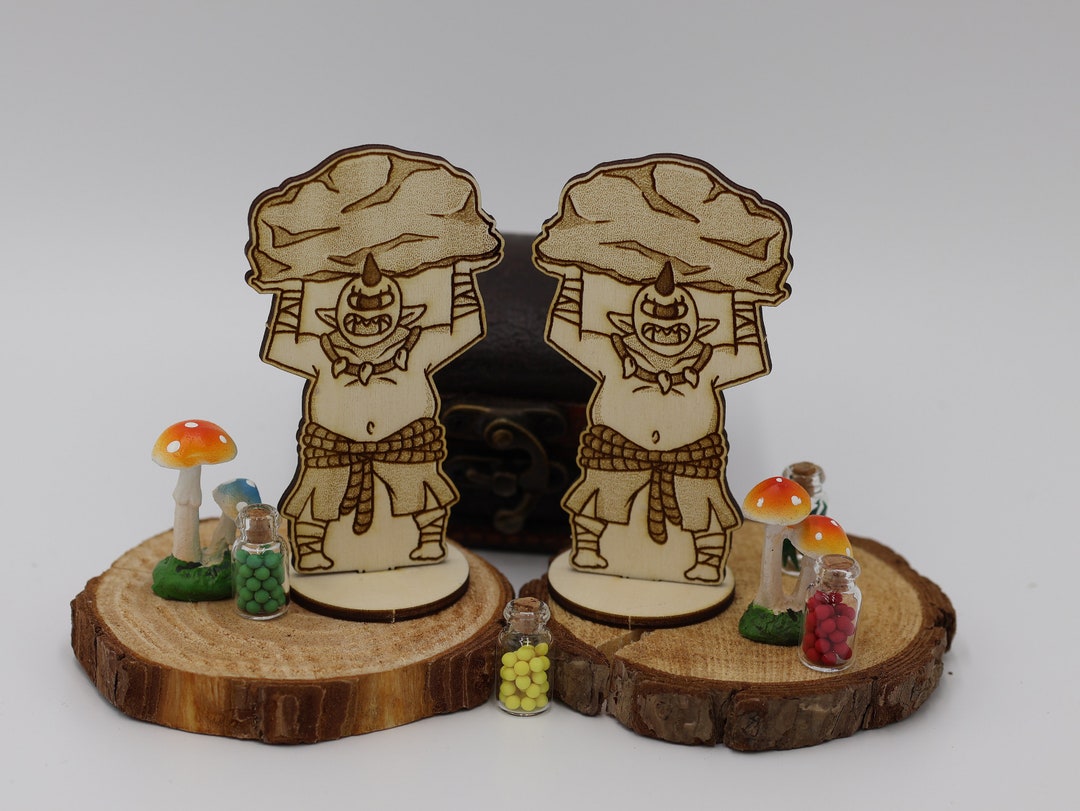 Cyclops Miniature (set of 2) | Dungeons and Dragons | Dnd | Pathfinder ...
