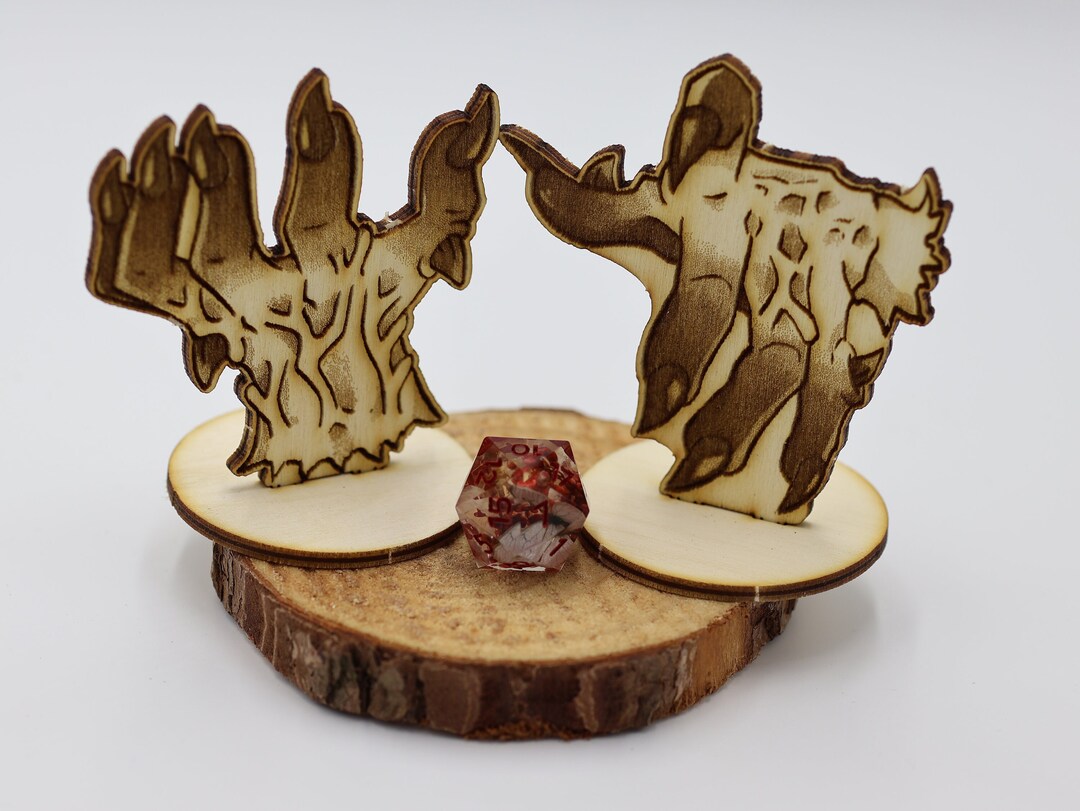 Demonic Hand Miniature Set (set of 2): TTRPG Dnd and Pathfinder2e ...
