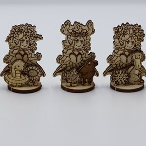 Eladrin Warlock Miniatures (set of 5) | Spring | Summer | Autumn ...