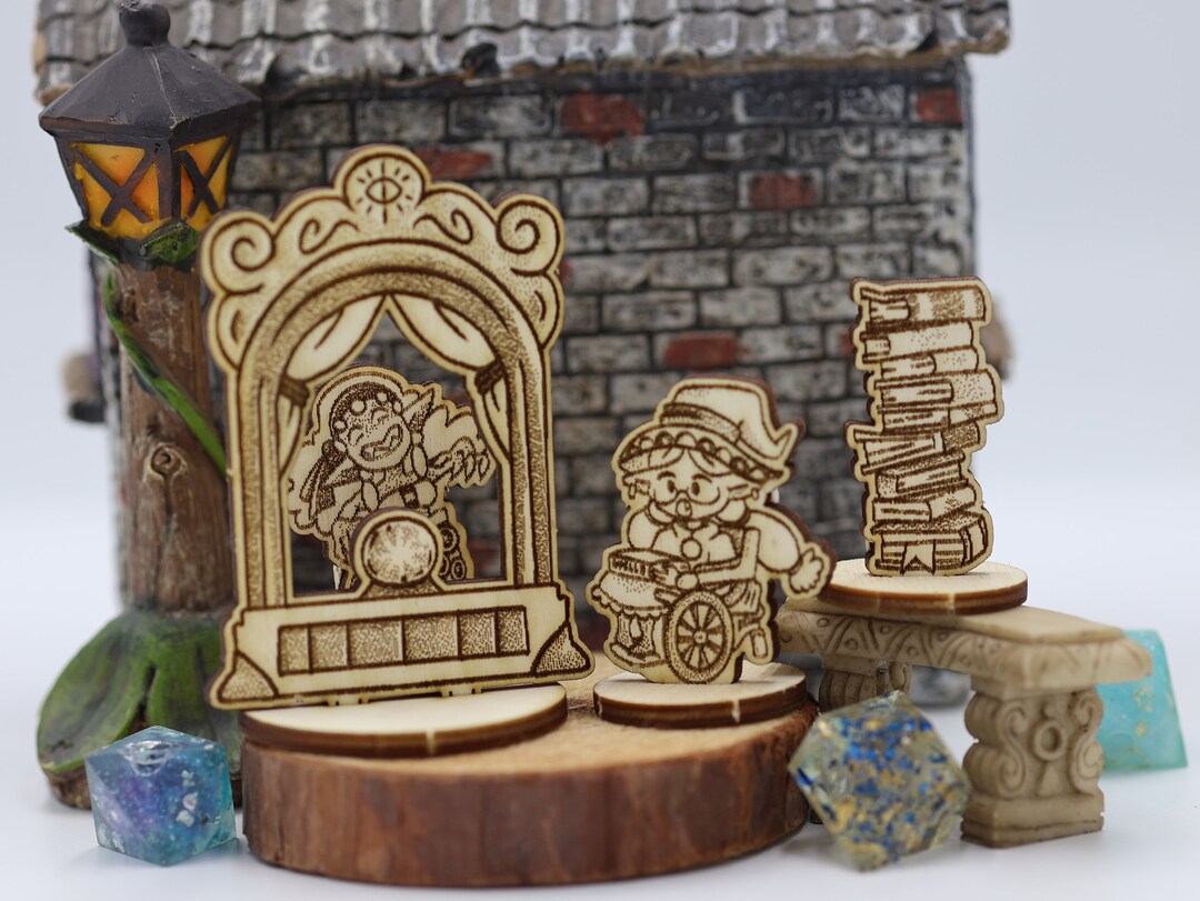 Fortune Teller and Librarian Npcs : Dnd Dungeon and Game Master ...