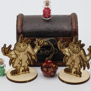 Slaad Miniatures set of 10 Dungeons and Dragons Dnd Pathfinder TTRPG 2D ...