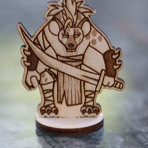 Gnoll Miniature Set (6): TTRPG Dnd Monster Standees - Etsy Australia
