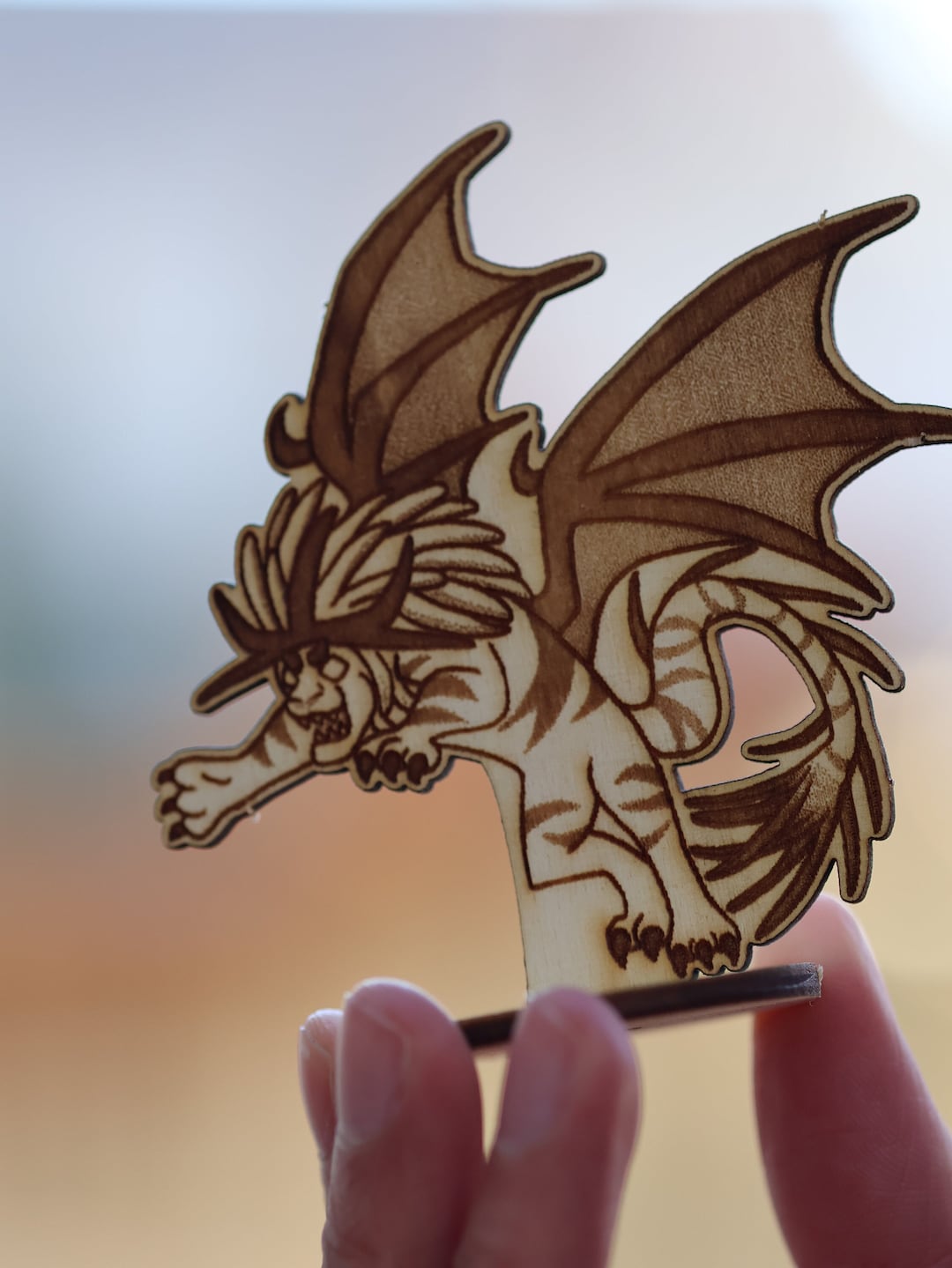 Manticore Miniature set of 2 Dungeons and Dragons Dnd Pathfinder TTRPG ...