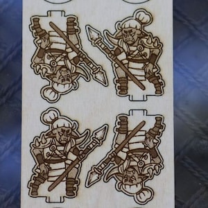 Goblinoids set of 14 Dungeons and Dragons Dnd Pathfinder TTRPG 2D Mini ...