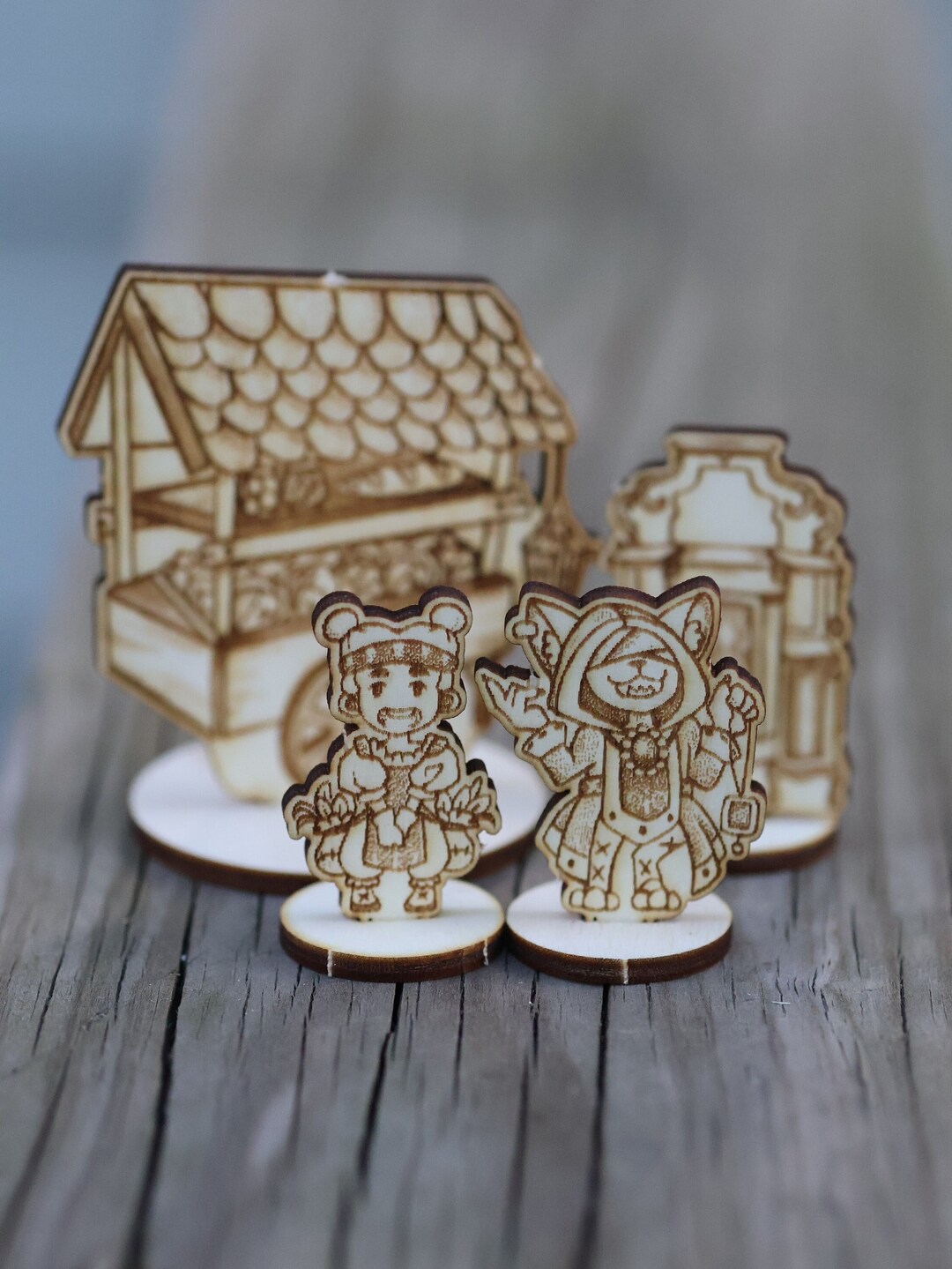 Food Vendor and Jewelry Enchanter Npcs: TTRPG Dnd and Pathfinder ...