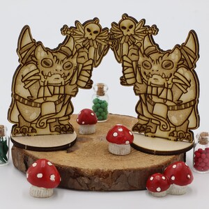 Slaad Miniatures set of 10 Dungeons and Dragons Dnd Pathfinder TTRPG 2D ...