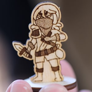 Bandit Miniature Set (6): 2D TTRPG Standees for Dnd Pathfinder2e - Etsy