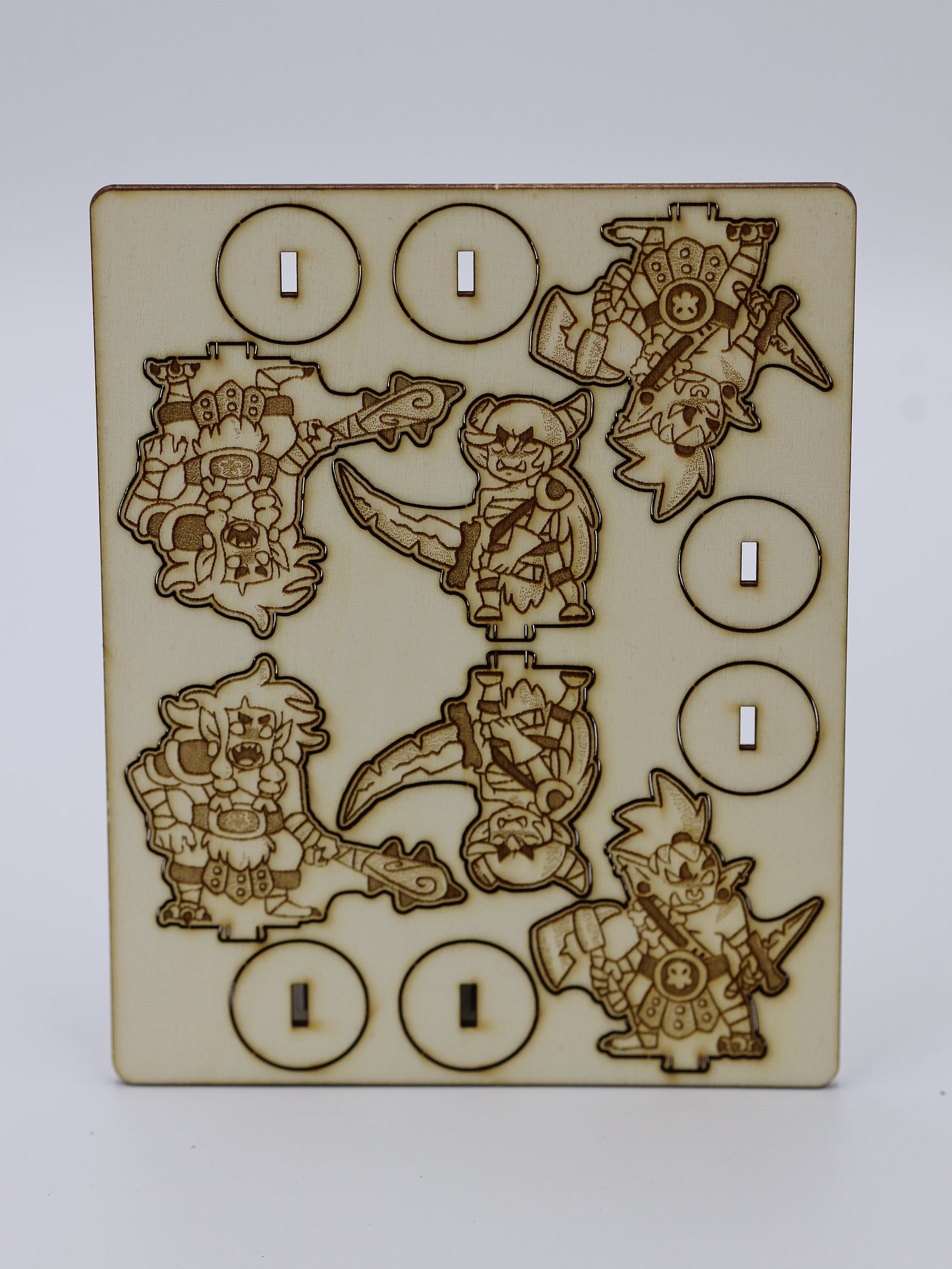 Orc Miniature set of 6 Dungeons and Dragons Dnd - Etsy