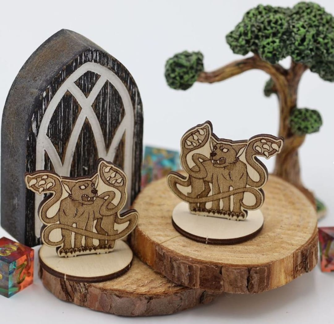 Displacer Beast (set of 2) | Dungeons and Dragons | Dnd | Pathfinder ...