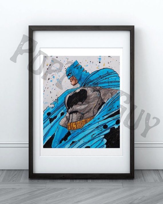 Abstract Batman Artwork
