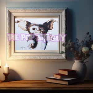 Gizmo Art Print, Pop Art, Pop Art Print, Gremlins Art, Iconic Movie Art ...