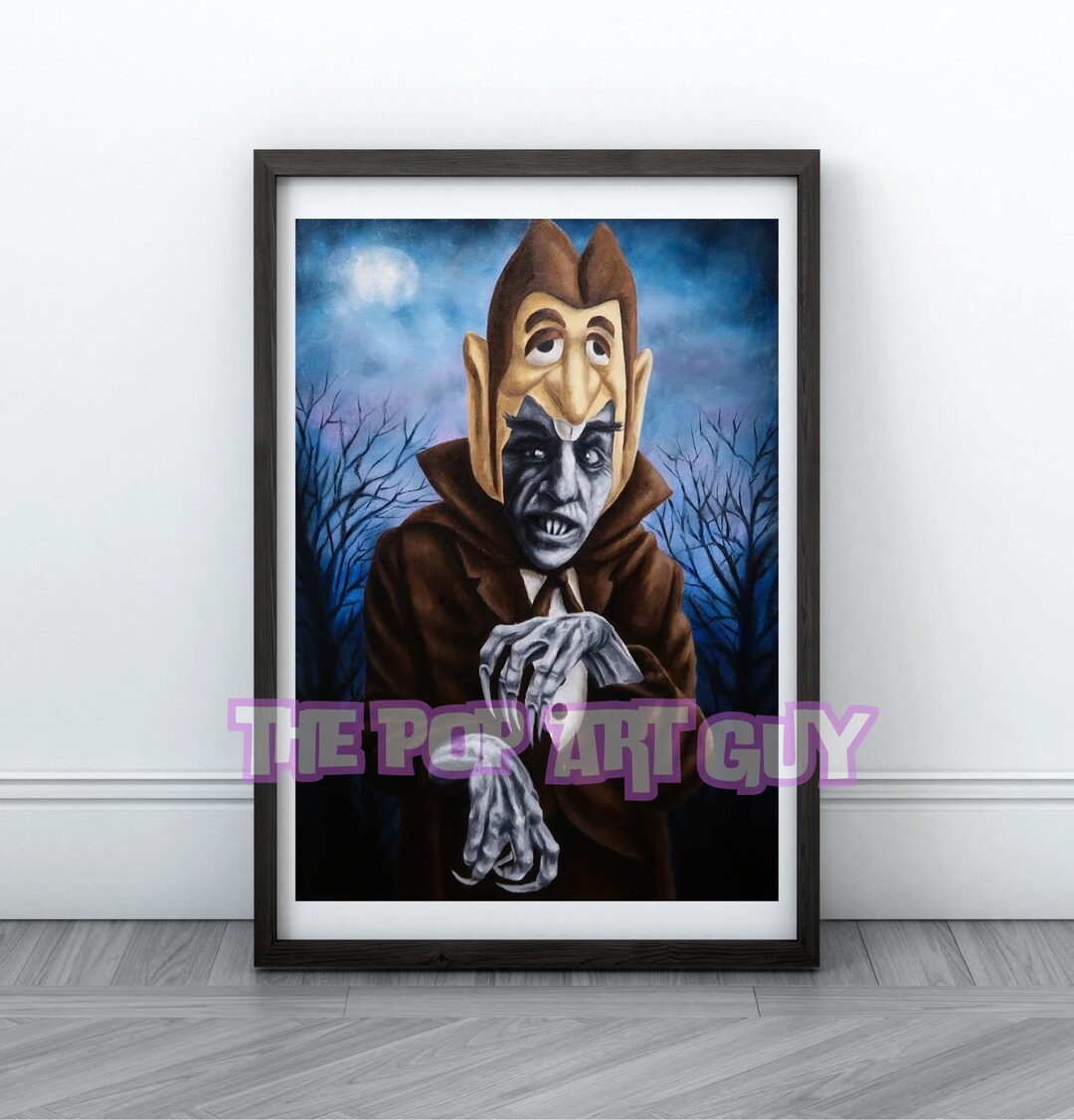 Nosferatu Count / Chocula Mashup Artwork, Monster Cereal Mashup Art ...